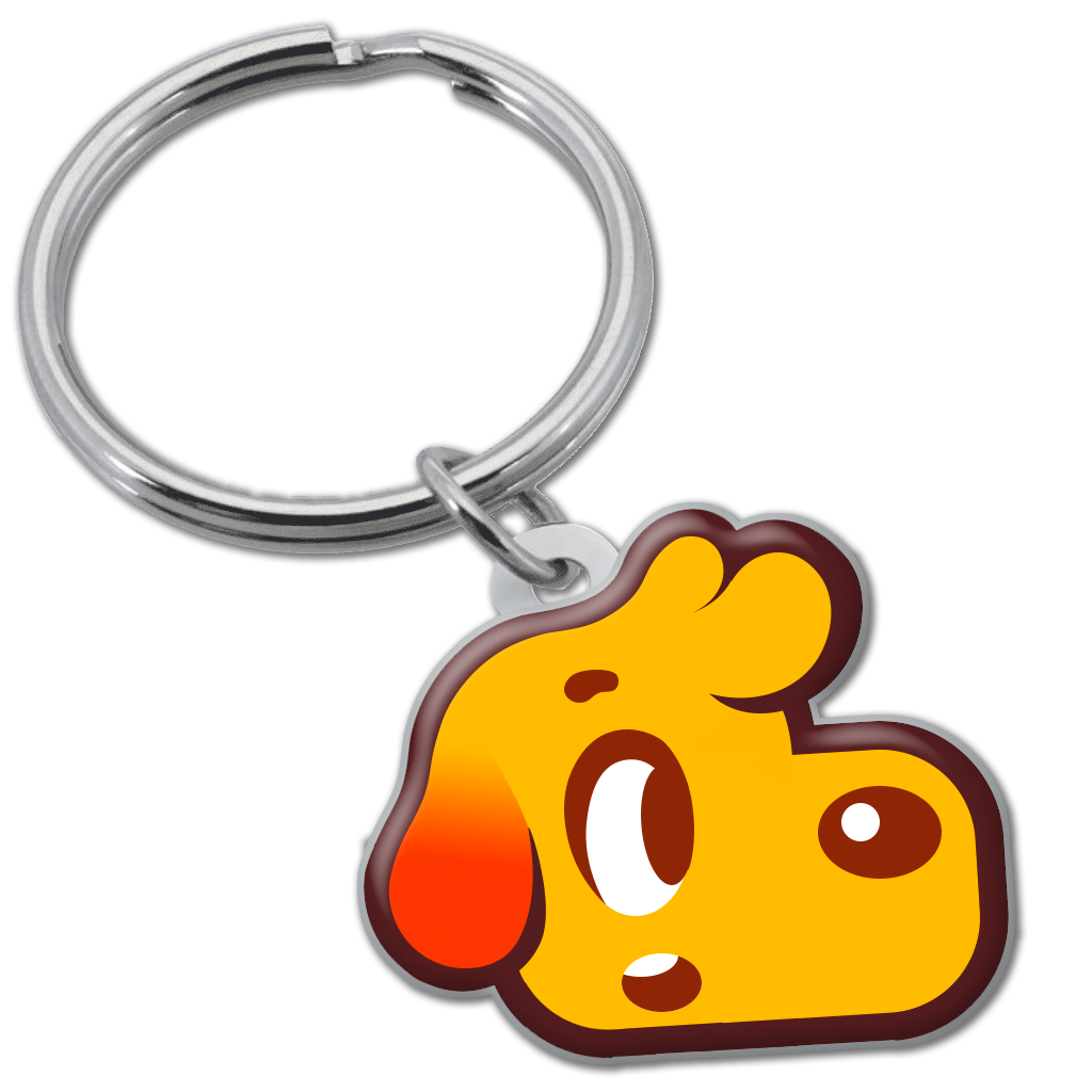 Grapple Dog Key Ring – Super Rare Games
