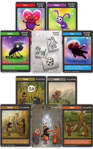 TC#93: Happy Game/Pilgrims - Trading Card Booster Pack