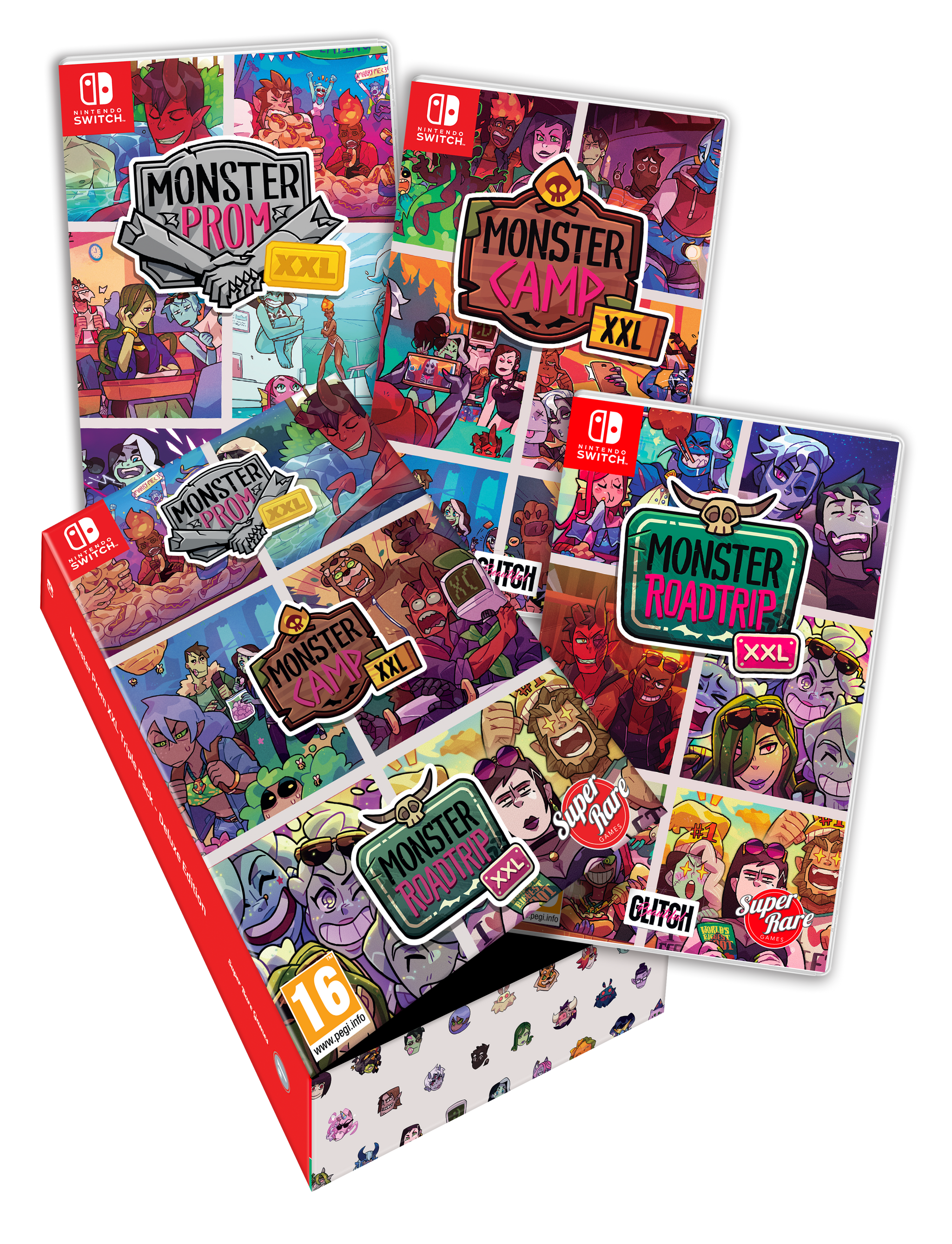 [Deluxe Edition] DE#1: Monster Prom XXL Triple Pack (Swit...