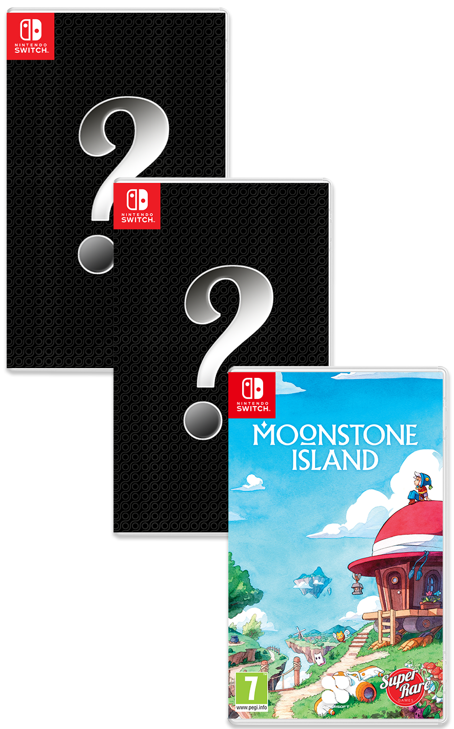 PB#44: Moonstone Island, Game #144, Game #145 (Switch) – Super Rare Games