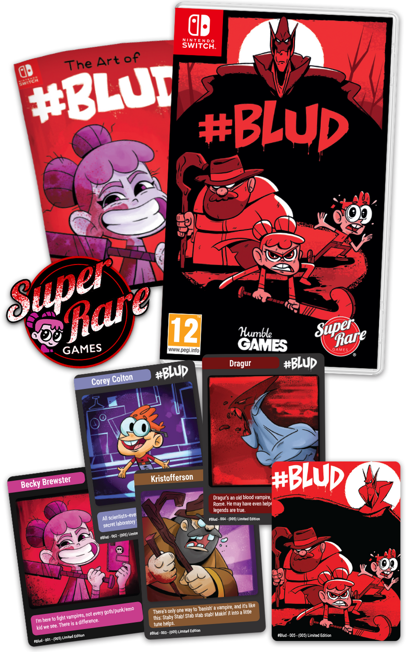 SRG#129: #BLUD (Switch) – Super Rare Games