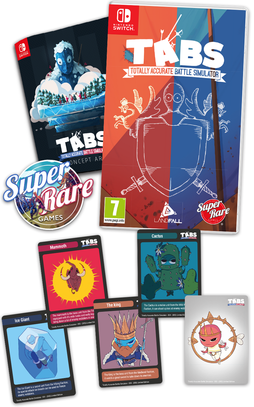 SRG#92: Totally Accurate Battle Simulator (TABS) (Switch) – Super Rare ...