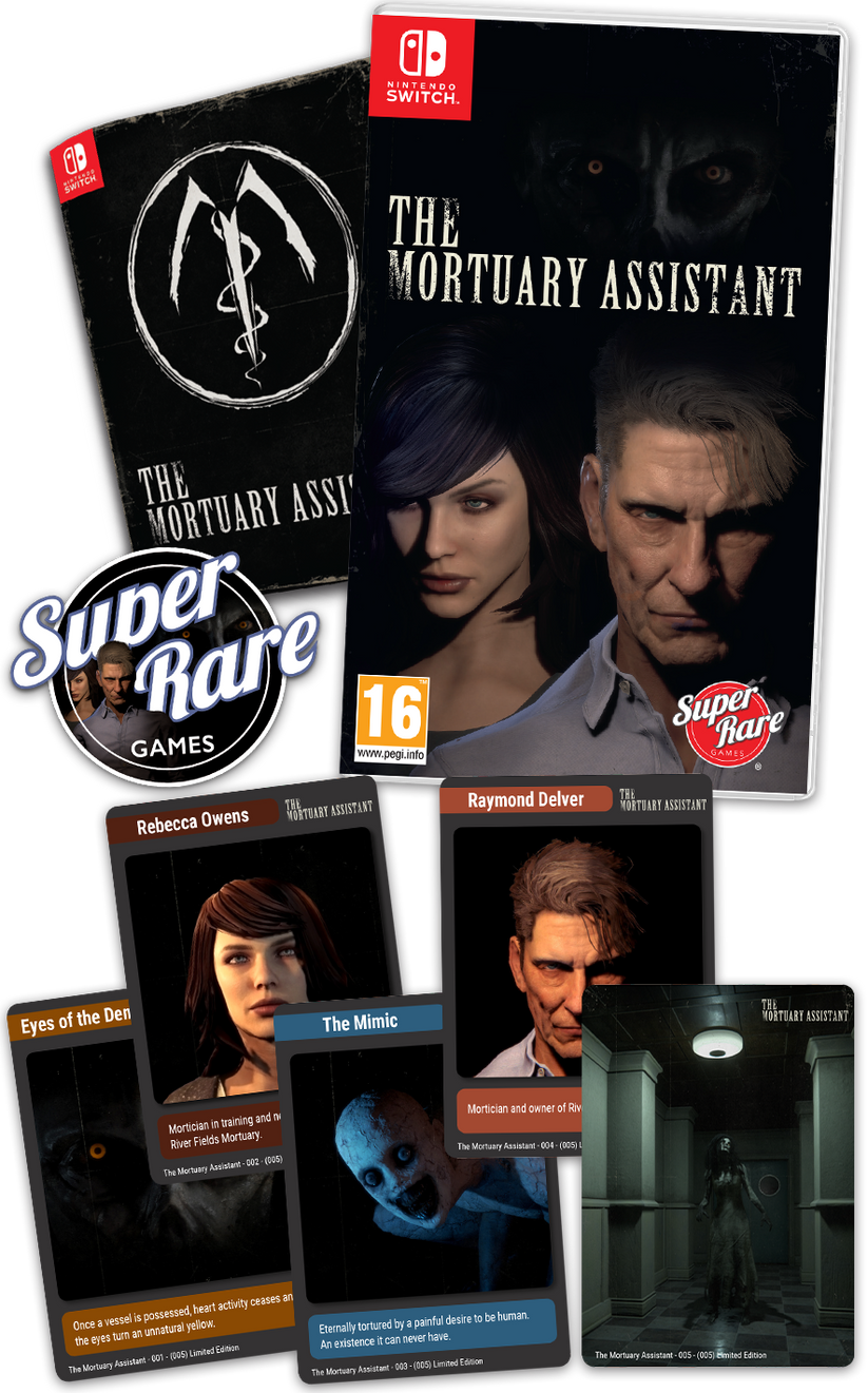 SRG#122: The Mortuary Assistant (Switch) – Super Rare Games